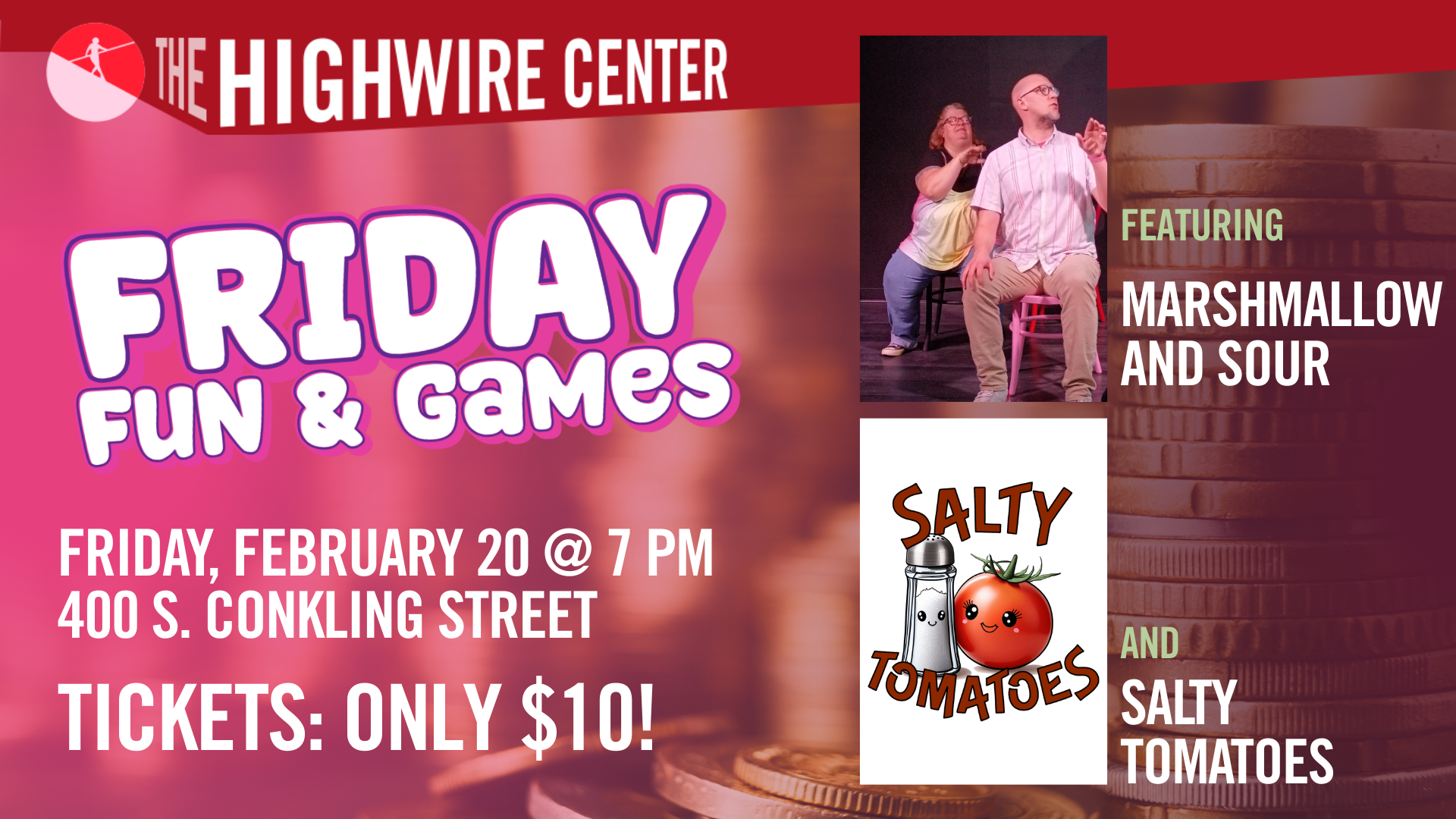 Friday Fun and Games: Improv at The Highwire Center! | Culture Fly
